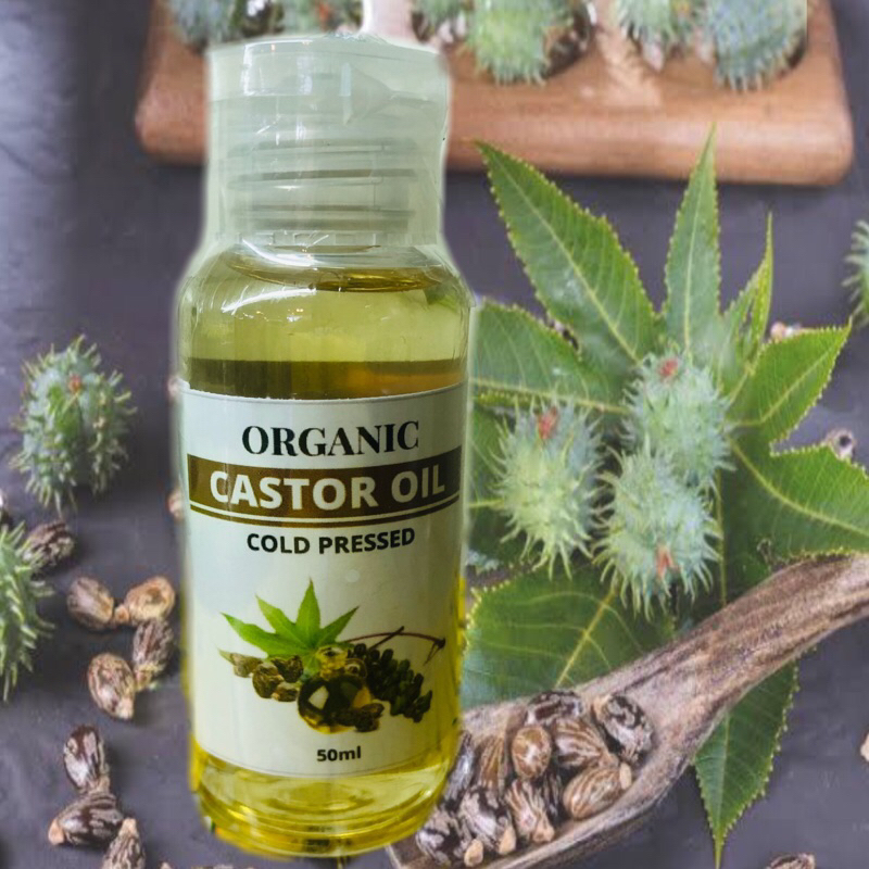 Organic Castor oil 50ml/100ml | Shopee Philippines