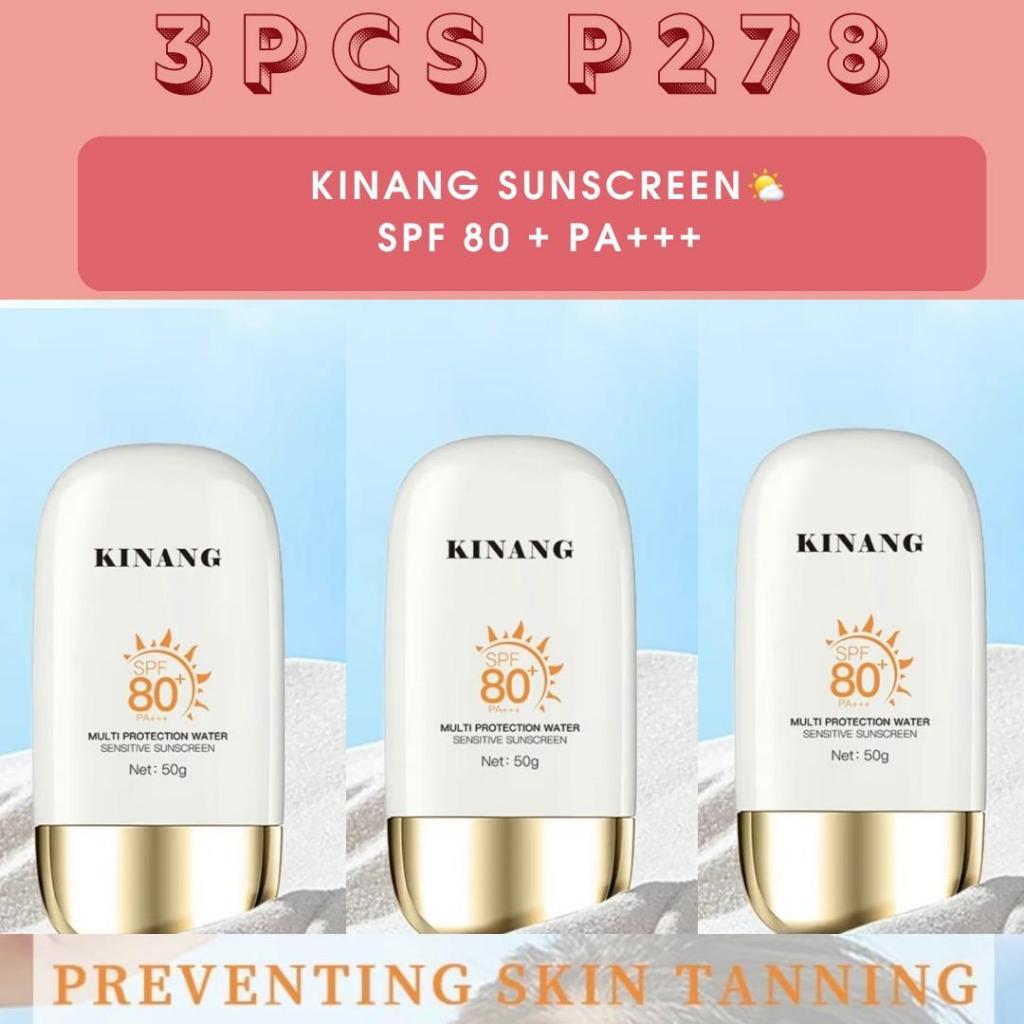 Kinang Multi Protection Sunscreen - SPF 80 | Water Sensitive ...