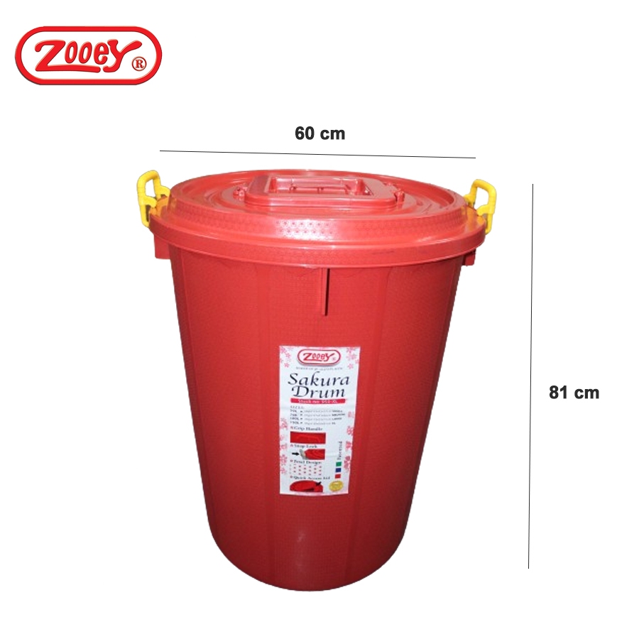 Zooey Sakura Drum 150Liters/ Water Container | Shopee Philippines