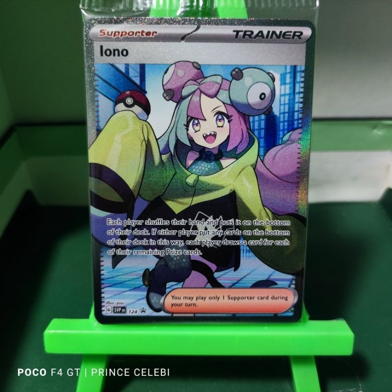 Pokemon TCG - Iono Special IR (Sealed) | Shopee Philippines