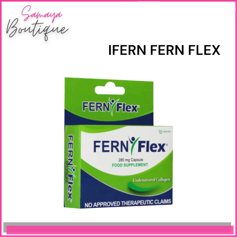 IFERN FERN FLEX 30capsule Undenatured type II collagen | Shopee Philippines
