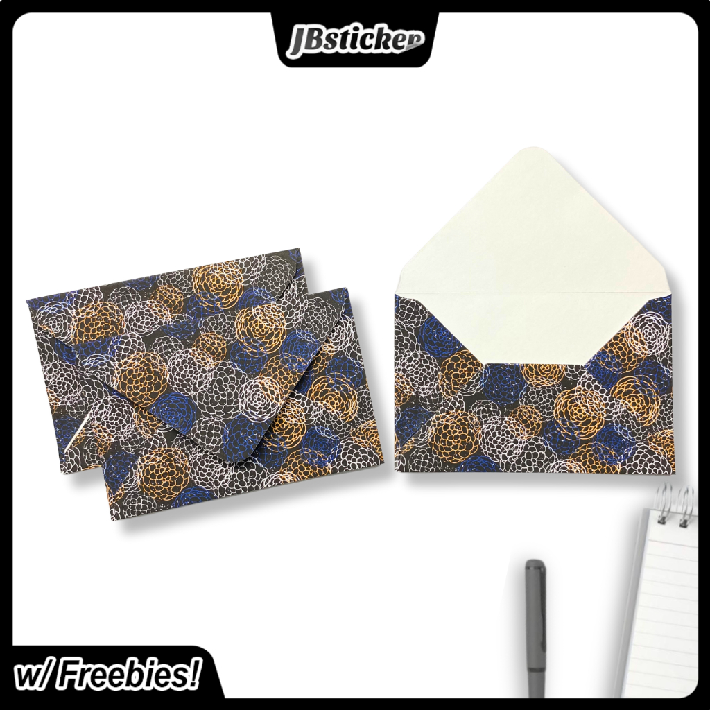 5pcs Japanese Pattern Envelope, Toploader Envelope, Card Envelope, Gift ...