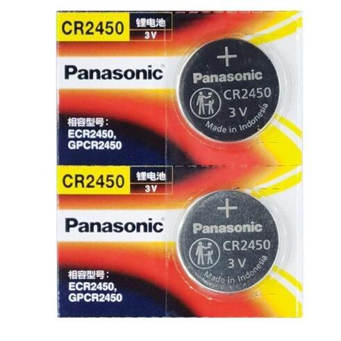 1pc-5pc Pan asonic CR2450 CR 2450 3V Lithium Batteries DL2450 BR2450 ...