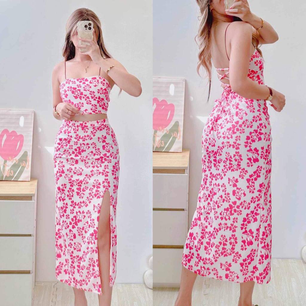 DC177RHIANA NEW DESIGN SEXY DRESS TERNO SUMMER OUTFIT SMALL TO XL ...