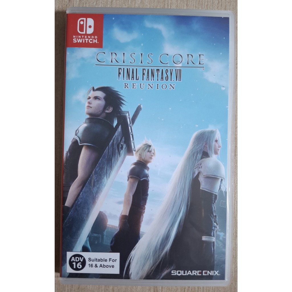 Nintendo Switch Final Fantasy 7 VII Crisis Core Reunion (Used) | Shopee ...