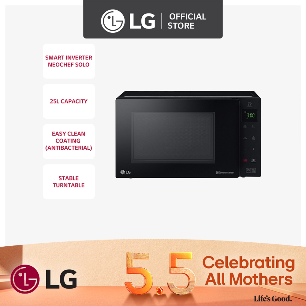 [NEW] LG 25L Smart Inverter NeoChef Microwave Oven - Solo (Microwave ...