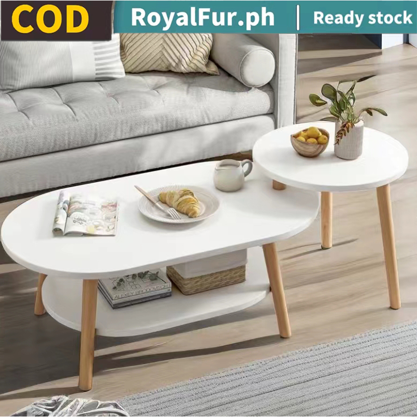COD Coffee Table Simple Modern Combination Table Living Room Round ...