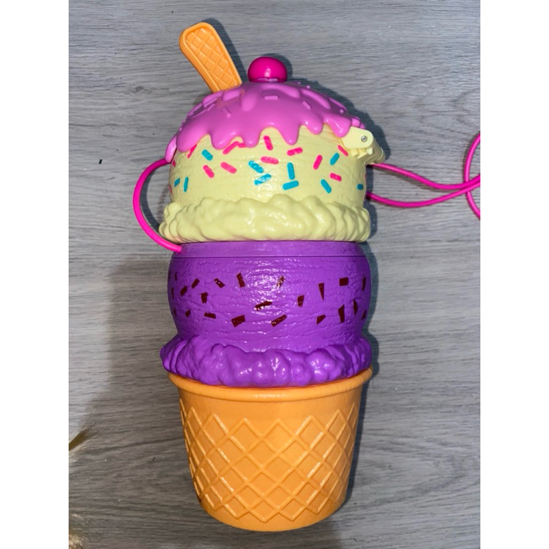 Polly Pocket Spin n Surprise Compact Play set Ice Cream Cone Only ...