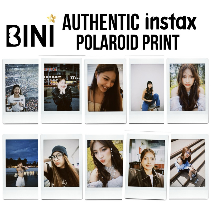 BINI Colet Girlfriend Material Instax Film Print AUTHENTIC | Photocard ...