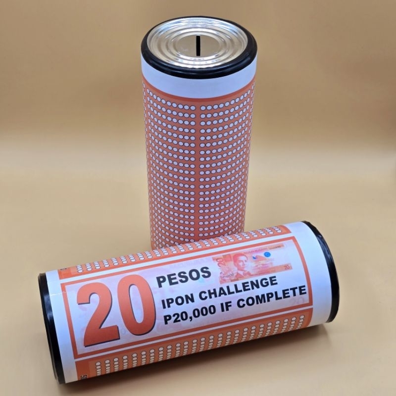20 Peso Bill Ipon Challenge Alkansya | Shopee Philippines