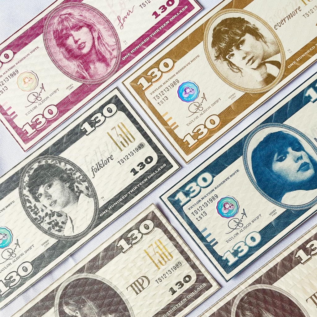 Taylor Swift Eras-inspired PAPER MONEY SET LISTING (11pcs) | Shopee ...