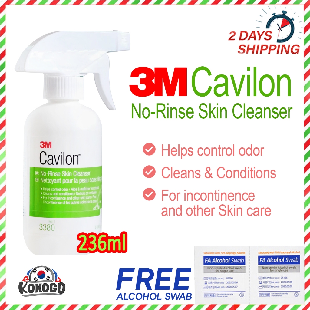 3M 3380 Cavilon Spray No-Rinse Skin Cleanser 236ml Wound Care Wound Cleanser | Shopee Philippines