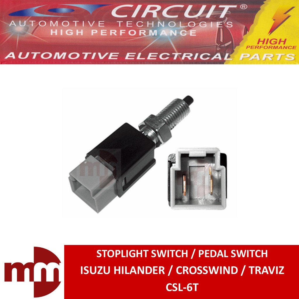 CIRCUIT Stoplight Switch / Pedal Switch for ISUZU HI LANDER / CROSSWIND / ISUZU TRAVIZ CSL-6T ...