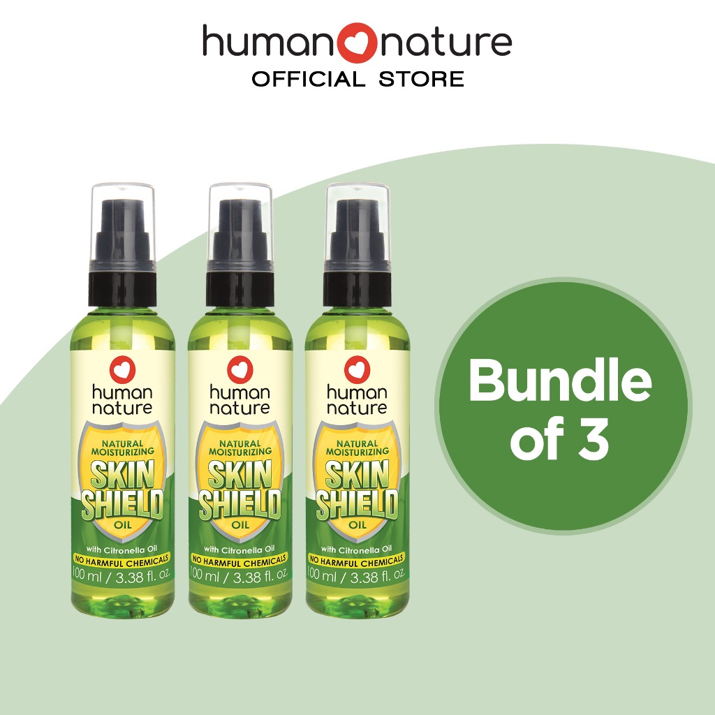 Human Nature Skin Shield Oil BUNDLE OF 3 | Shopee Philippines