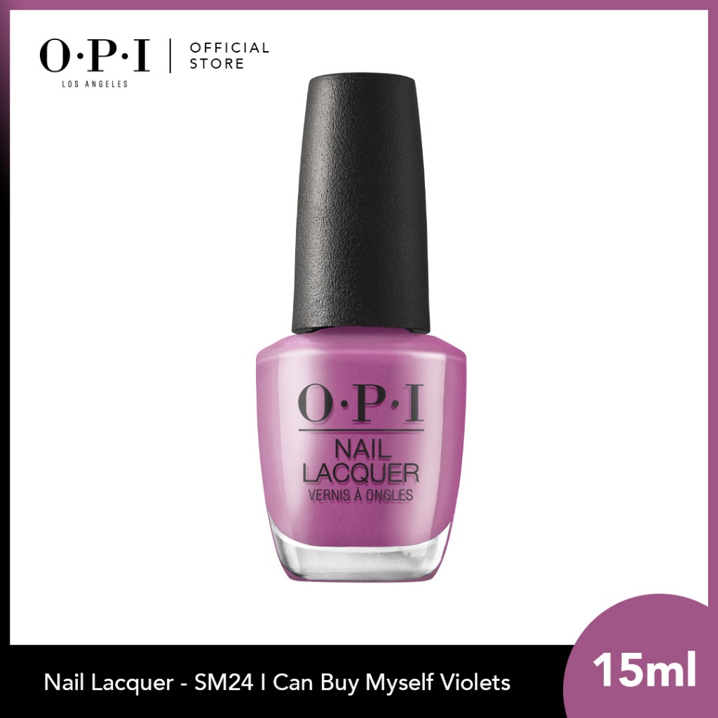OPI Nail Lacquer SM24 I Can Buy Myself Violets | Shopee Philippines