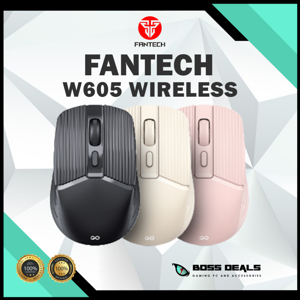 Fantech GO W605 Wireless Office Mouse | Shopee Philippines