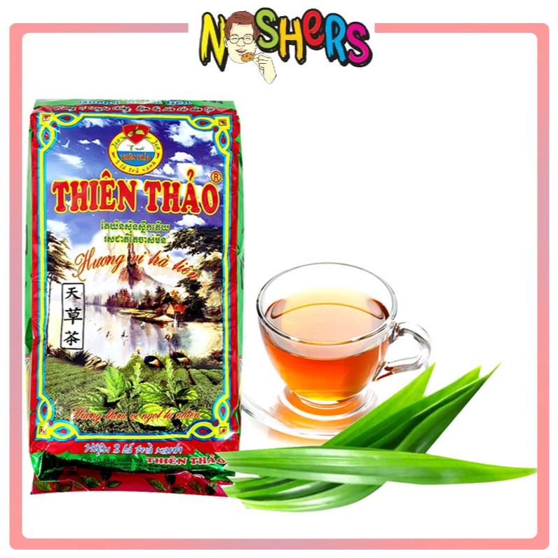 Noshers Thien Thao Pandan Green Tea Loose leaf Vietnamese Tea Delicious ...