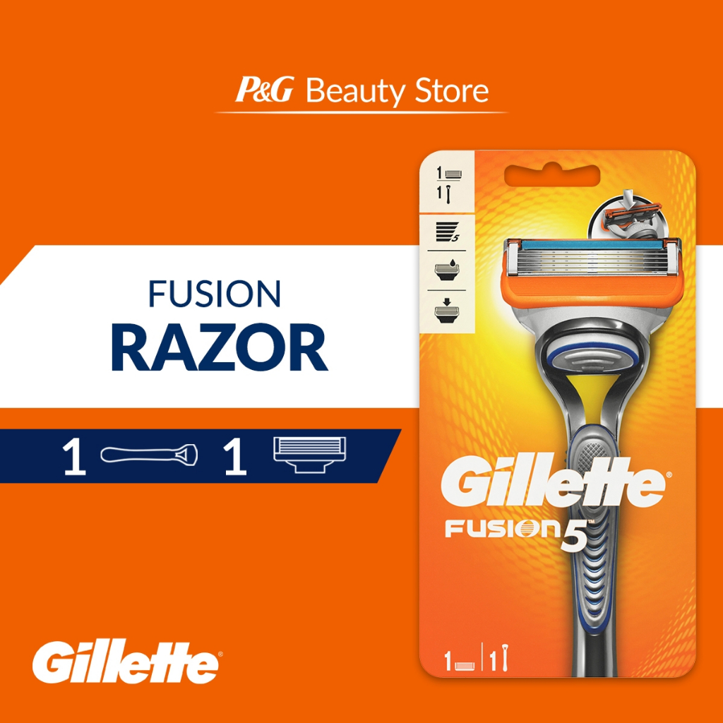 Gillette Fusion 5 Premium Razor [Shave Care] | Shopee Philippines