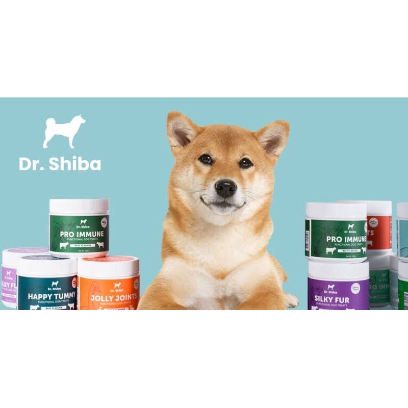 Dr. Shiba Big Tub - Beef & Salmon 250g Dog Treats Snack | Shopee ...