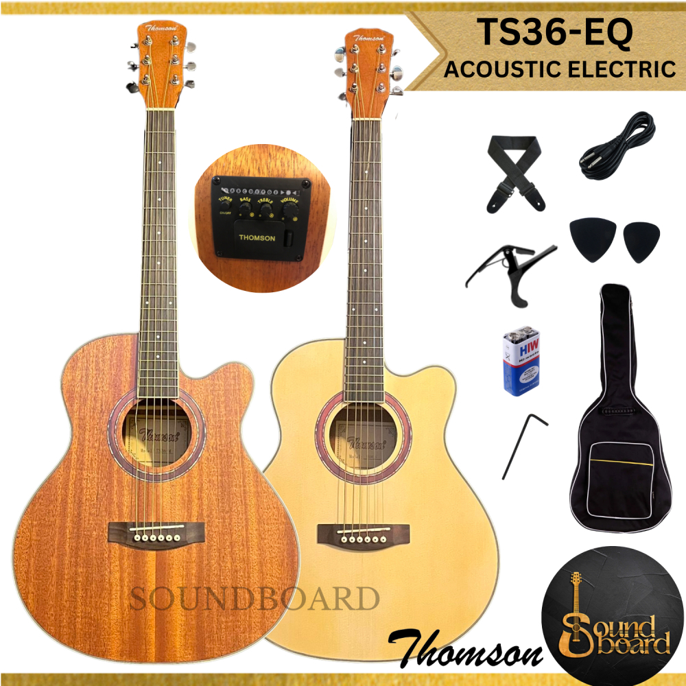 Thomson TS36 with EQ GS Mini With Cutaway Acoustic Electric Guitar ...