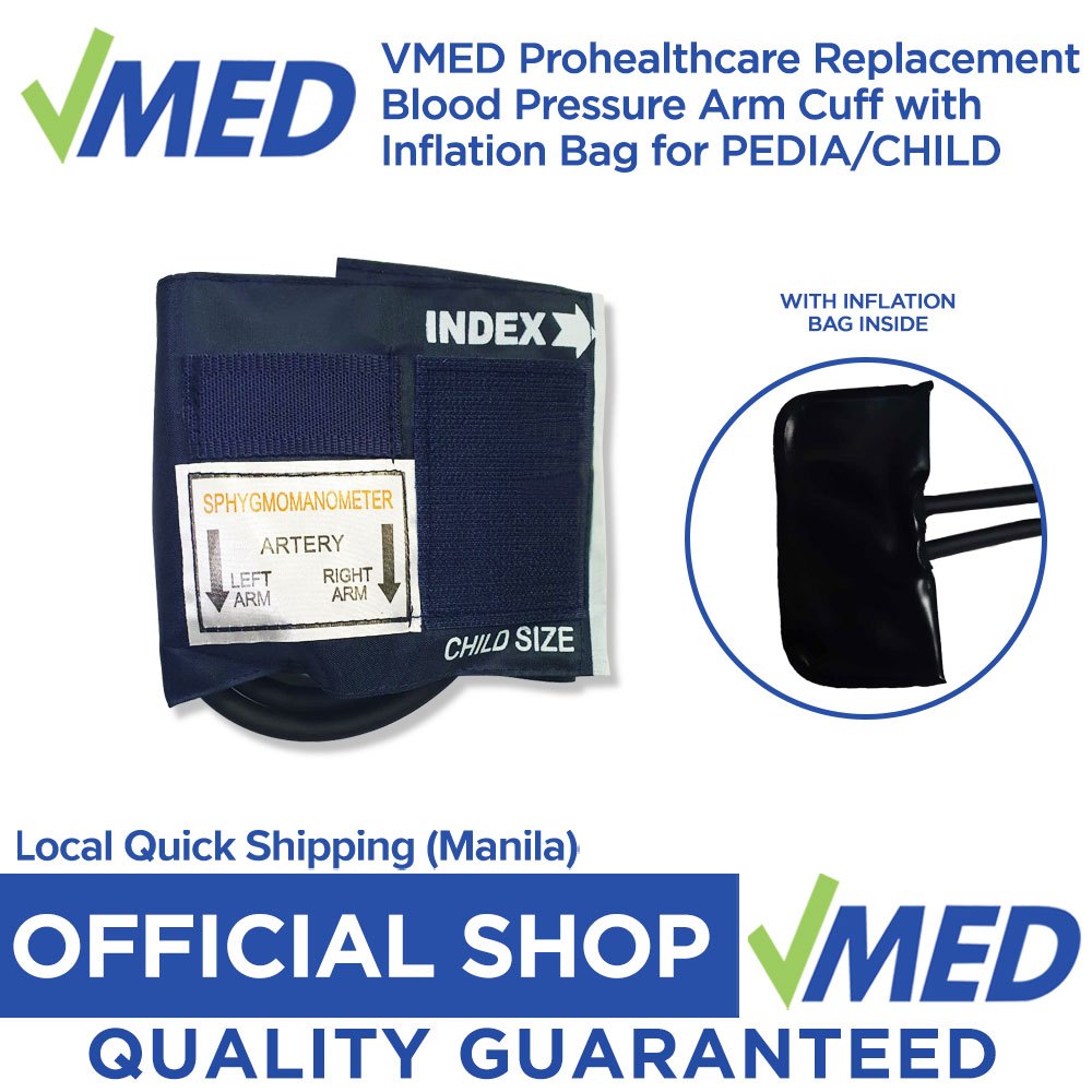 VMED Prohealthcare Replacement Blood Pressure Arm Cuff with Inflation ...