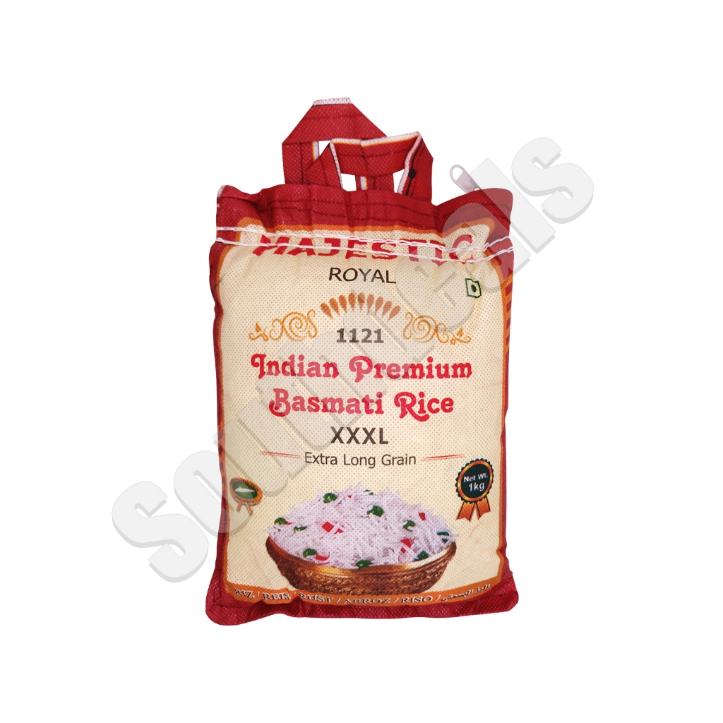 (Sako) Majestic 1121 Indian Premium Basmati Rice 1kg (Extra Long Grain ...