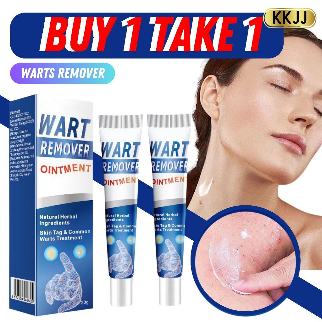 ZX HOMES [BUY 1 TAKE 1] Skin Tag Removal Plantar Warts Remover Cream ...