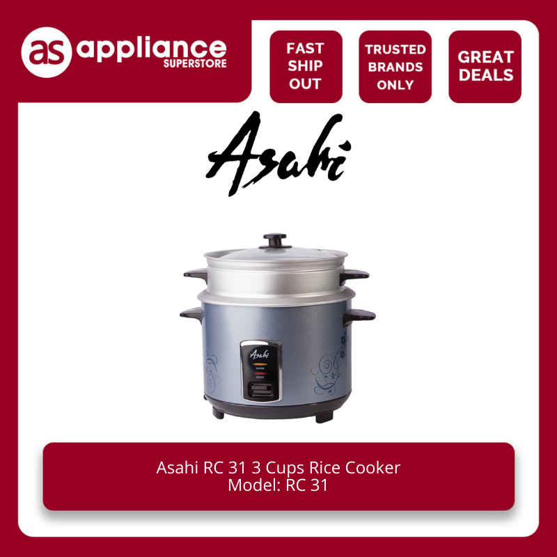 Asahi RC-31 3 Cups Rice Cooker | Shopee Philippines