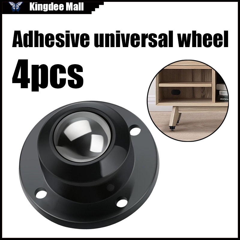 4pcs Pastening Universal Wheel Bonding Universal Wheel For Furniture ...