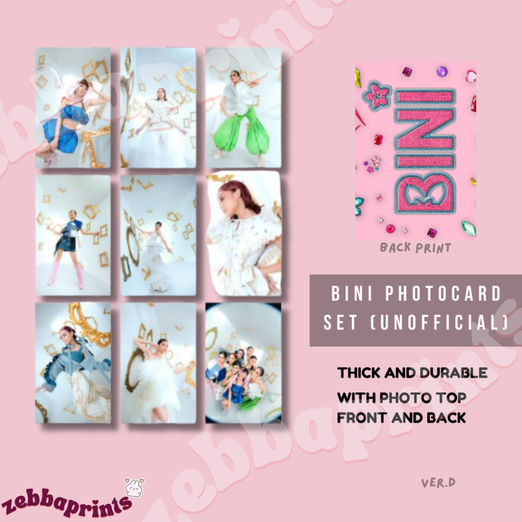 BINI FANMADE KIT - TALAARAWAN-PHOTOCARDS-INSTAX-INSPIRED RANDOM PHOTOS ...
