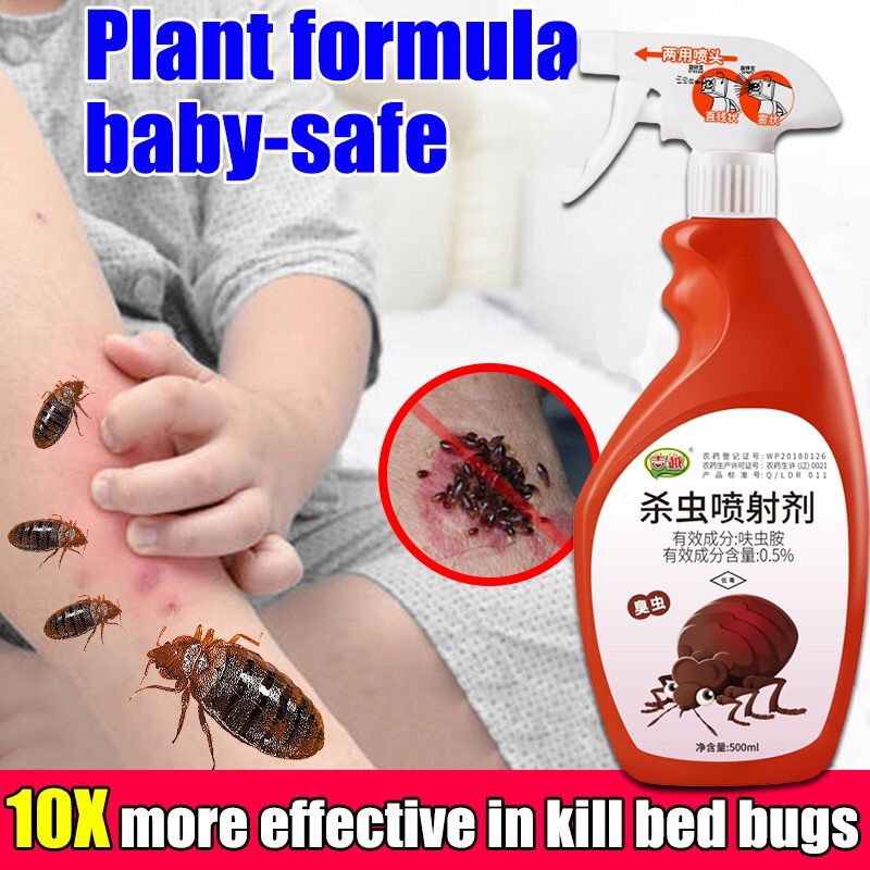 Exterminate 100% of lice and bed bugs in 30 seconds bed bug killer ...