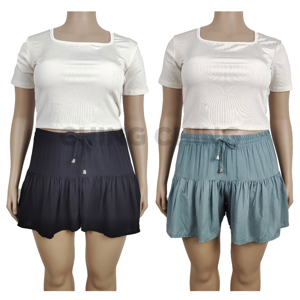Atasha Skort / Palda Shorts for Plus Size! | Shopee Philippines