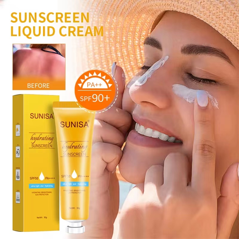 SUNISA Strength Sunscreen SPF50 PA++++ ultra-light hydrating ...