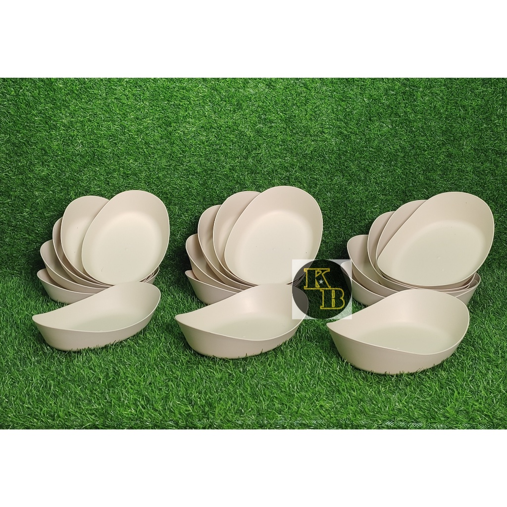 Plate Disk Dessert Plate Fruit Plastic Food Tray Plate | Shopee Philippines