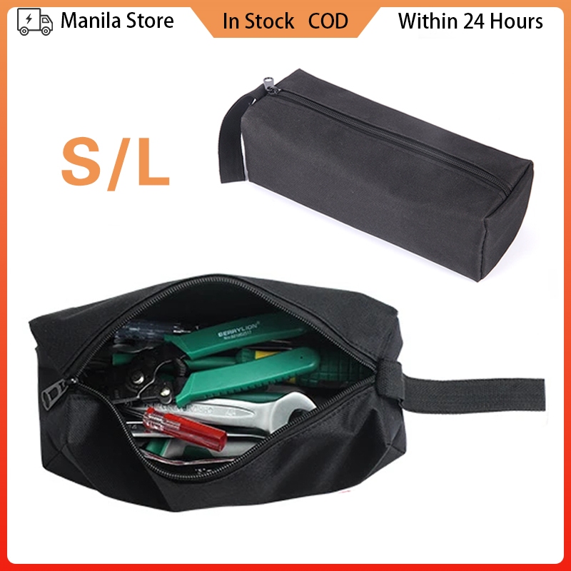 Lightweight Oxford Canvas Hand Tool Bag Fishing Tools Bag Screwdriver Wrench Drill Bit Organizer ...