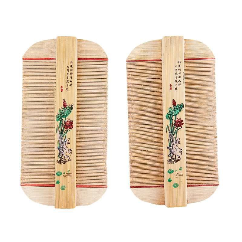 Maxine premium handmade bamboo lice comb,suyod,anti-kuto comb | Shopee ...