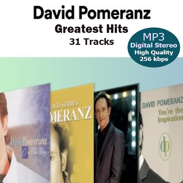 DAVID POMERANZ GREATEST HITS 31Tracks 256kbps Mp3 music CD | Shopee ...