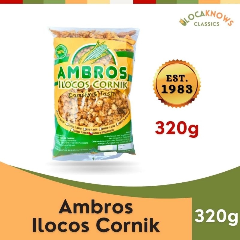 Ambros ilocos original cornik(320g) | Shopee Philippines