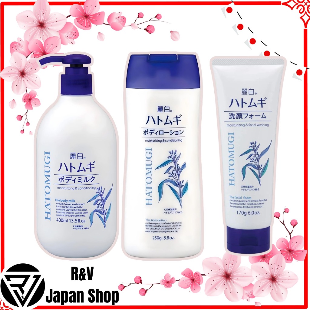 Hatomugi | Body Milk | Lotion | Facial Foam | Original imported from ...