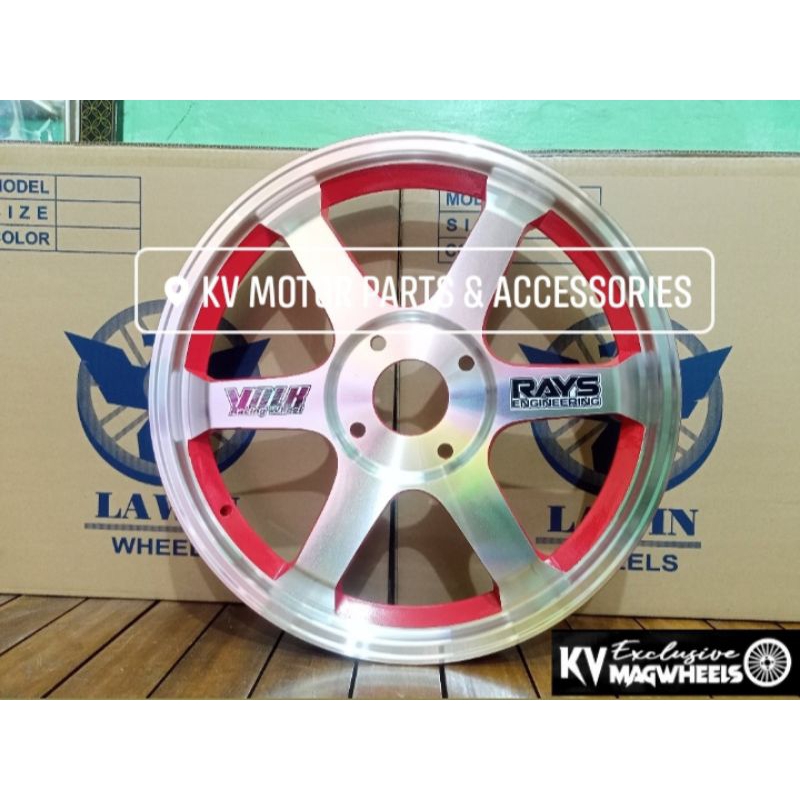 VOLK RAYS SIDECAR MAGWHEELS 17" | Shopee Philippines