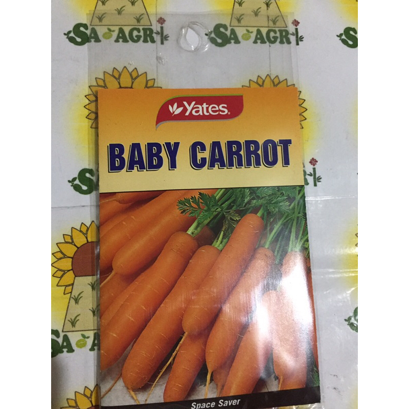 Sweet/Crispy Baby Carrot Seeds by Yates | Shopee Philippines