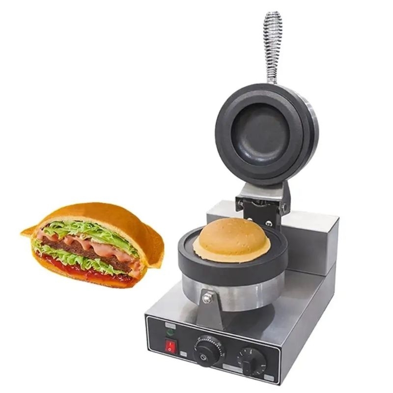 UFO Burger Maker Machine/ Ice Cream Burger Machine/ Gelato Panini Press ...