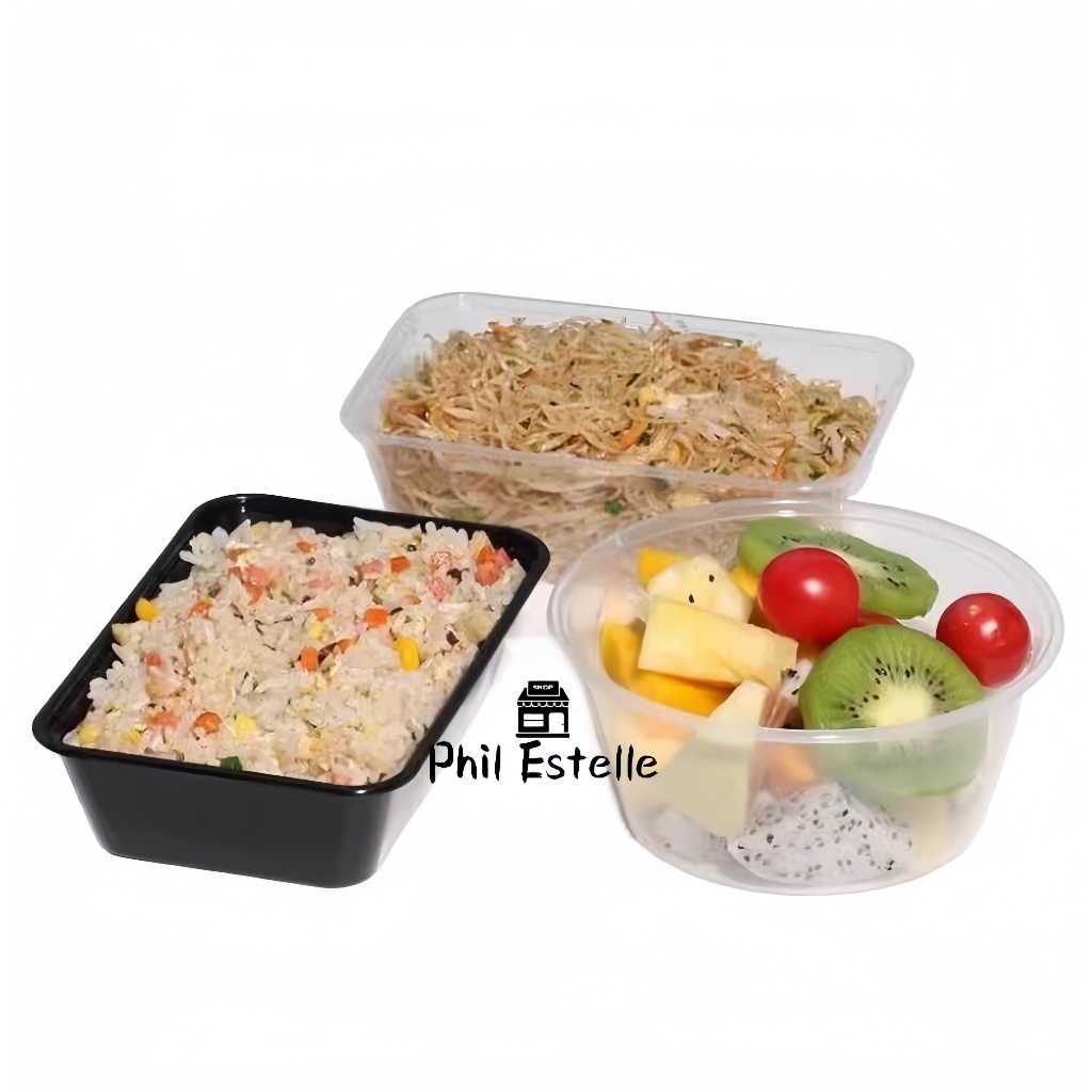 50PCS Microwavable plastic container Microwavable food container ...