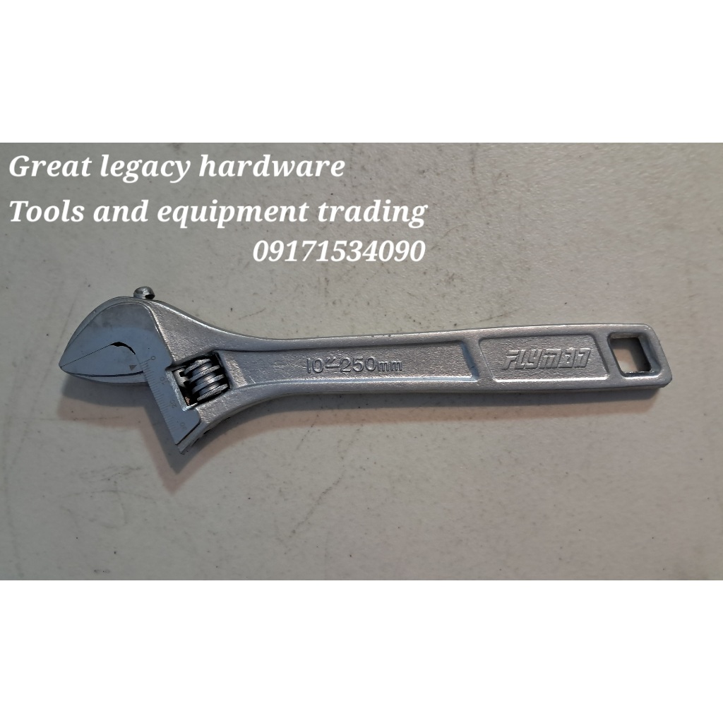 Flyman Adjustable Wrench 10 / Yabe Katala 10'' 250mm | Shopee Philippines
