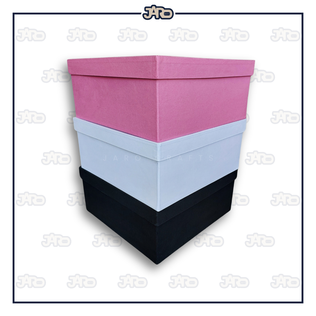 9x9x4 inches - Square Hard Box / Gift Box | Shopee Philippines