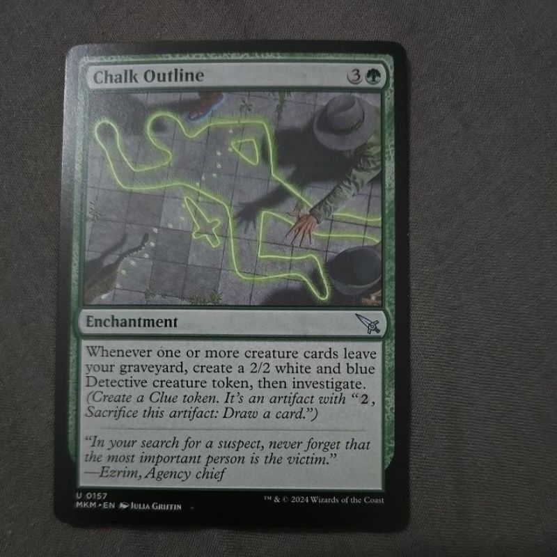 chalk outline - mtg - MKM | Shopee Philippines