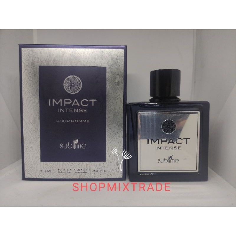 Impact Intense 100ml by Sublime (BDC dupe) | Shopee Philippines