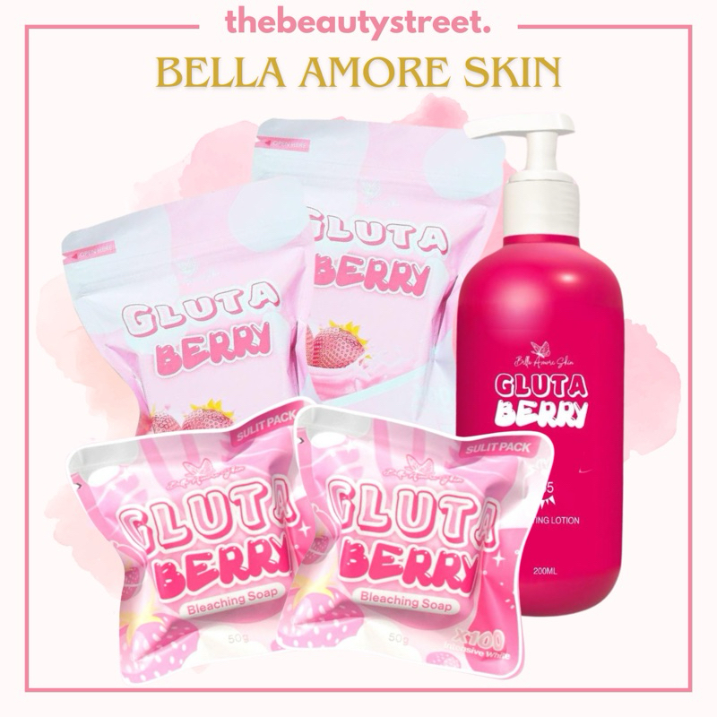 Bella Amore Skin - Glutaberry Bleaching Soap (BUY 1 TAKE 1) | Shopee ...