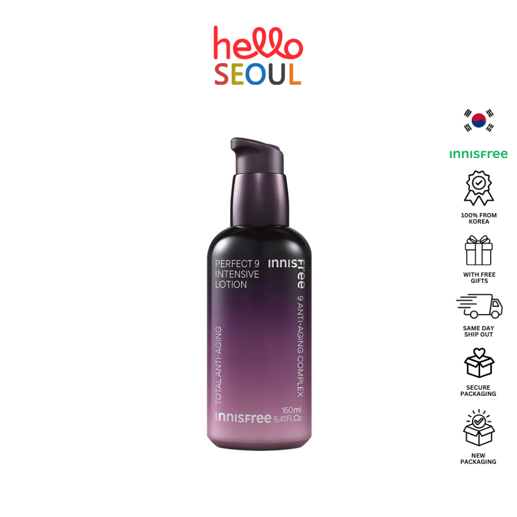 INNISFREE Perfect 9 Intensive Lotion EX 160ml [2023 RENEWED] | Shopee Philippines