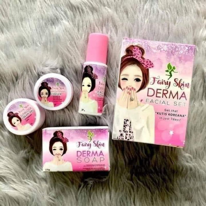 Fairy Skin Rejuvenating Facial Set Old packaging Removes darkSpots ...